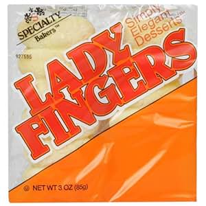 Amazon.com: Specialty Lady Fingers, Soft, 3-ounces (Pack of12)