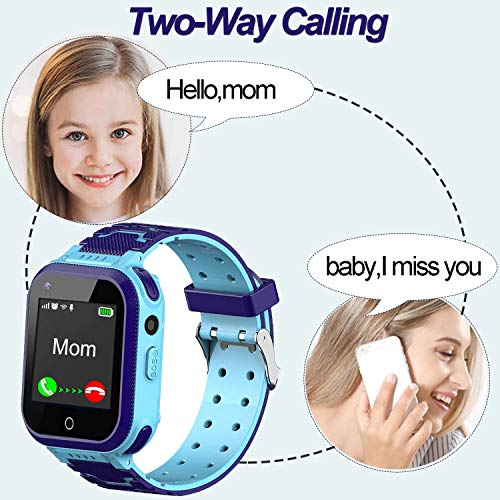 4G Kids Smart Watch w GPS Tracker,Kids Phone Smartwatch w Camera,Call ...