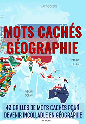 Mots Cachés Géographie: Mots mêlés Adultes sur la Géographie (avec ...
