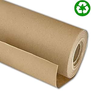 #1 Eco Kraft Wrapping Paper Roll, Large 30" x 1200" (100ft), MADE IN ...
