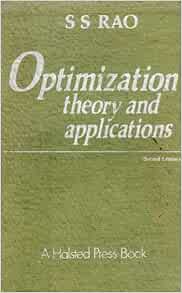Optimization: Theory and applications: Rao, S. S: 9780470274835: Amazon ...