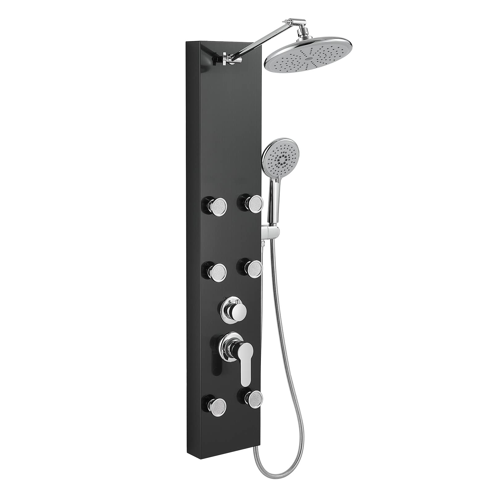 Mua ROVOGO Shower Panel System with 6 Body Jets, Self-Cleaning Rainfall ...