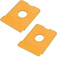 Amazon.com: 2 Pcs Guide Rail Adapter Fits for Dewalt Router,Compatible ...