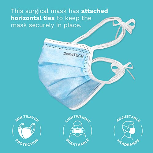 DemeTECH DemeMASK ASTM Level 3 Highly Protective 3 Layer Face Mask with ...