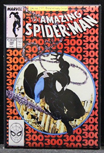 The Amazing Spider Man 300 Comic Book Cover Refrigerator Magnet ...