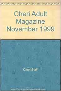 Amazon.com: Cheri Adult Magazine November 1999: Books