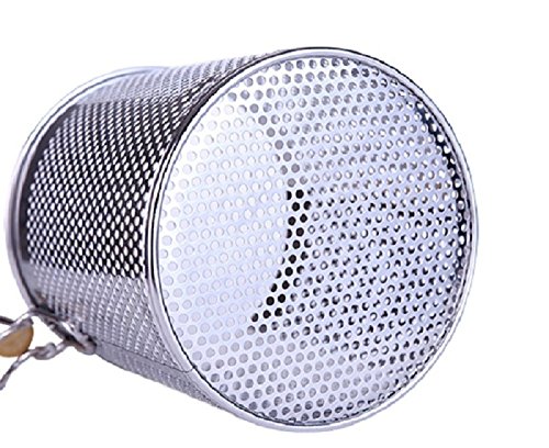 FixtureDisplays 5" x 5 1/4" Stainless Steel Pasta Strainer Colander ...