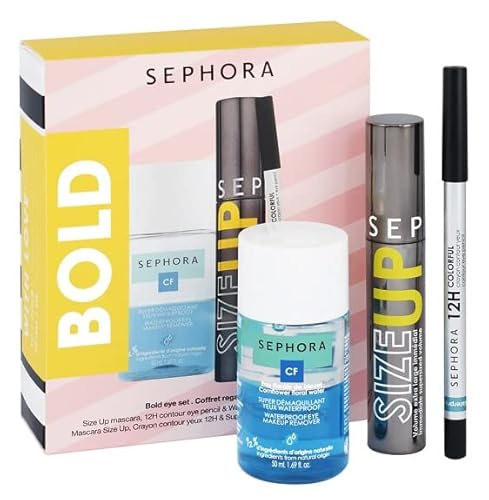 Sephora Collection Bold Eye Set Eye Set - Mascara Size Up, Crayon ...