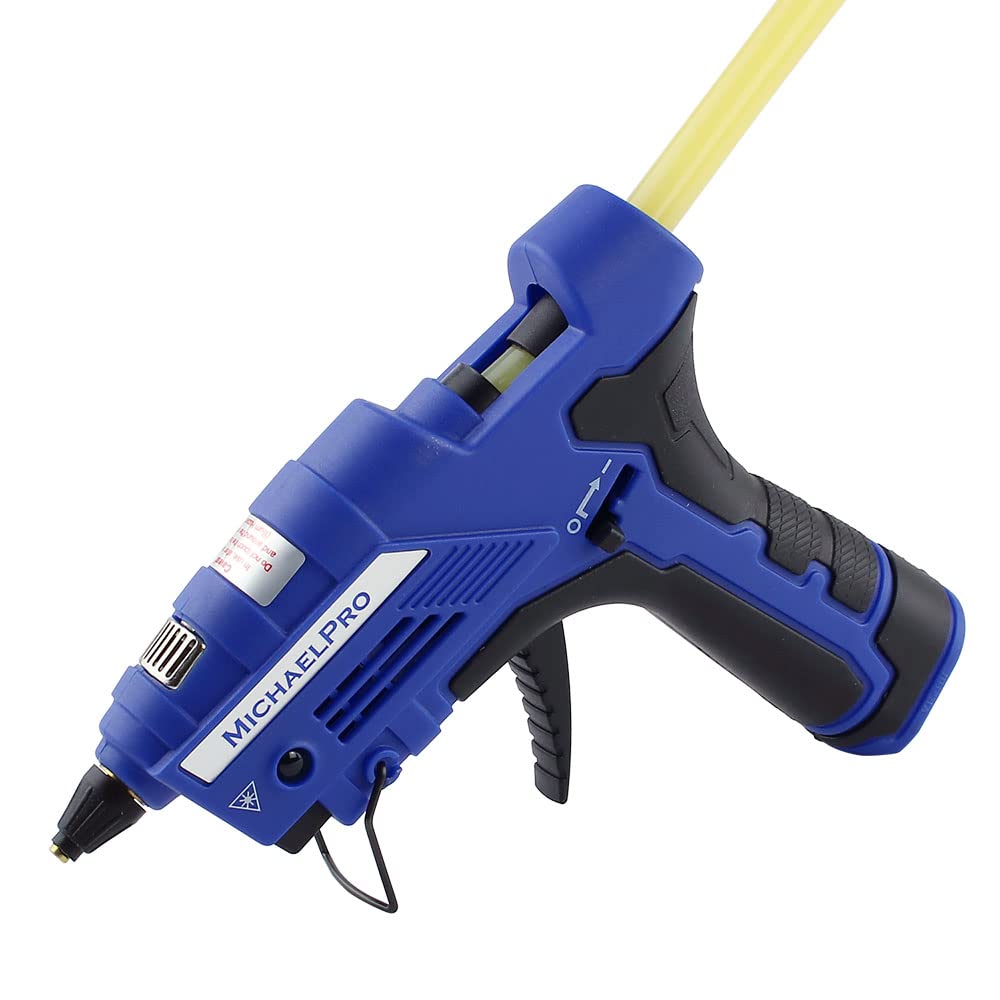 MichaelPro MP013006 Butane Powered Glue Gun, Cordless Fast Heating Gas ...