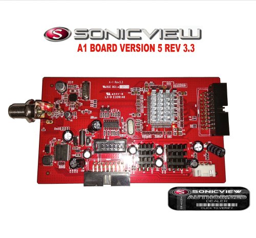 Sonicview Sv-hd8000 A-1 8psk Module Board and Remote Control In Box ...