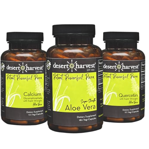 Desert Harvest Bladder Health Starter Kit - Super Strength Aloe Vera ...