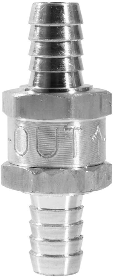 One Way Non Return Check Valve Vacuum Check Valve(12mm 1/2 Aluminum ...