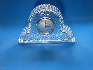 Amazon.com: Princess House Lead Crystal Mantel Clock 082: Home & Kitchen
