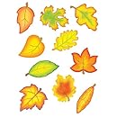 Amazon.com : Teacher Created Resources Fall Leaves Accents Packs (4419 ...