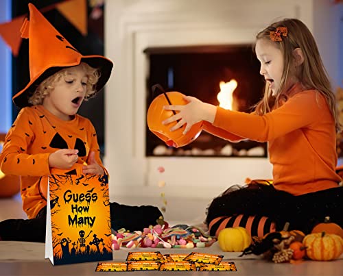 SICOHOME Halloween Guess How Many Party Game Halloween Party Favors ...