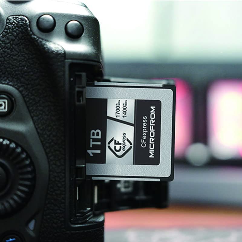 MICROFROM 1TB CFexpress Type B Card Up to 1700 Read Digital Memory Card ...