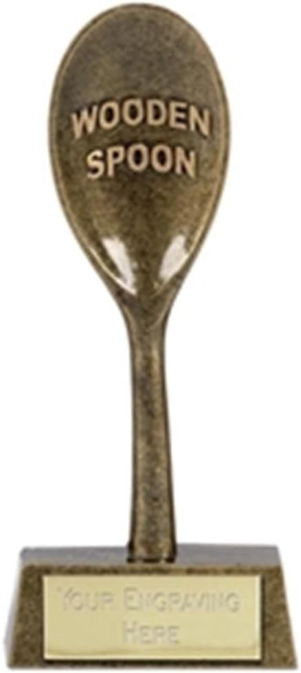 6.5" Wooden Spoon Trophy/Award Free Engraving up to 30 Letters A1448 ...