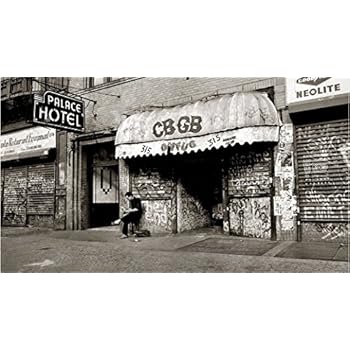 Amazon.com: CBGB Poster, Iconic Punk Rock Music Club and Venue, New ...