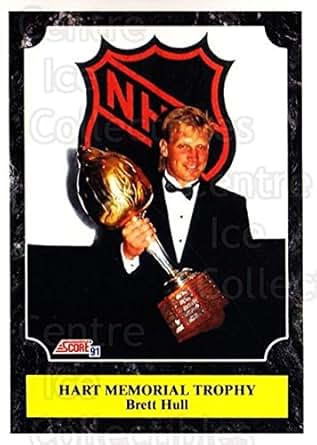 Amazon.com: (CI) Brett Hull Hockey Card 1991-92 Score Canadian English ...