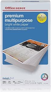 Amazon.com : Office Depot Premium Multipurpose Office Copy Laser ...