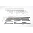 Amazon.com: Rubbermaid Fasttrack Rail Storage 36"x12" 3-Shelf Kit, 350 ...