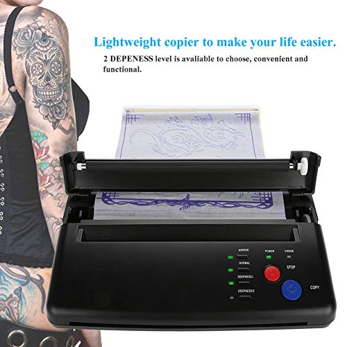Tattoo Transfer Stencil Machine, Portable A5 A4 Paper Tattoo Transfer ...