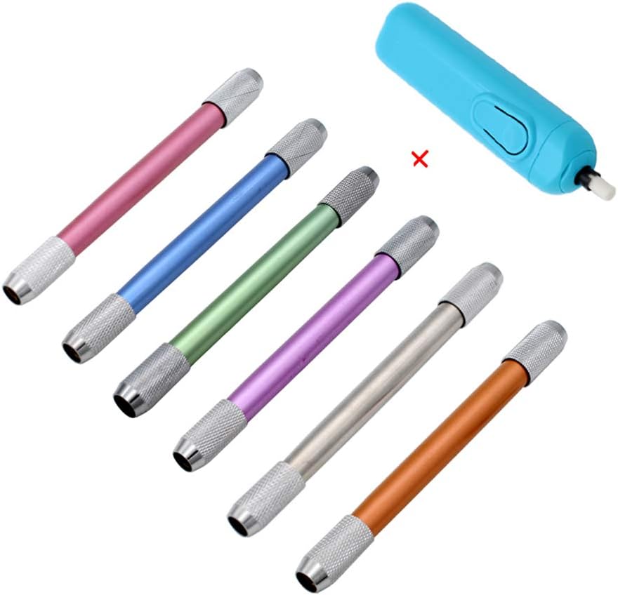 Hillento Pencil Extenders, Adjustable Dual Head Pencil Lengthener with ...