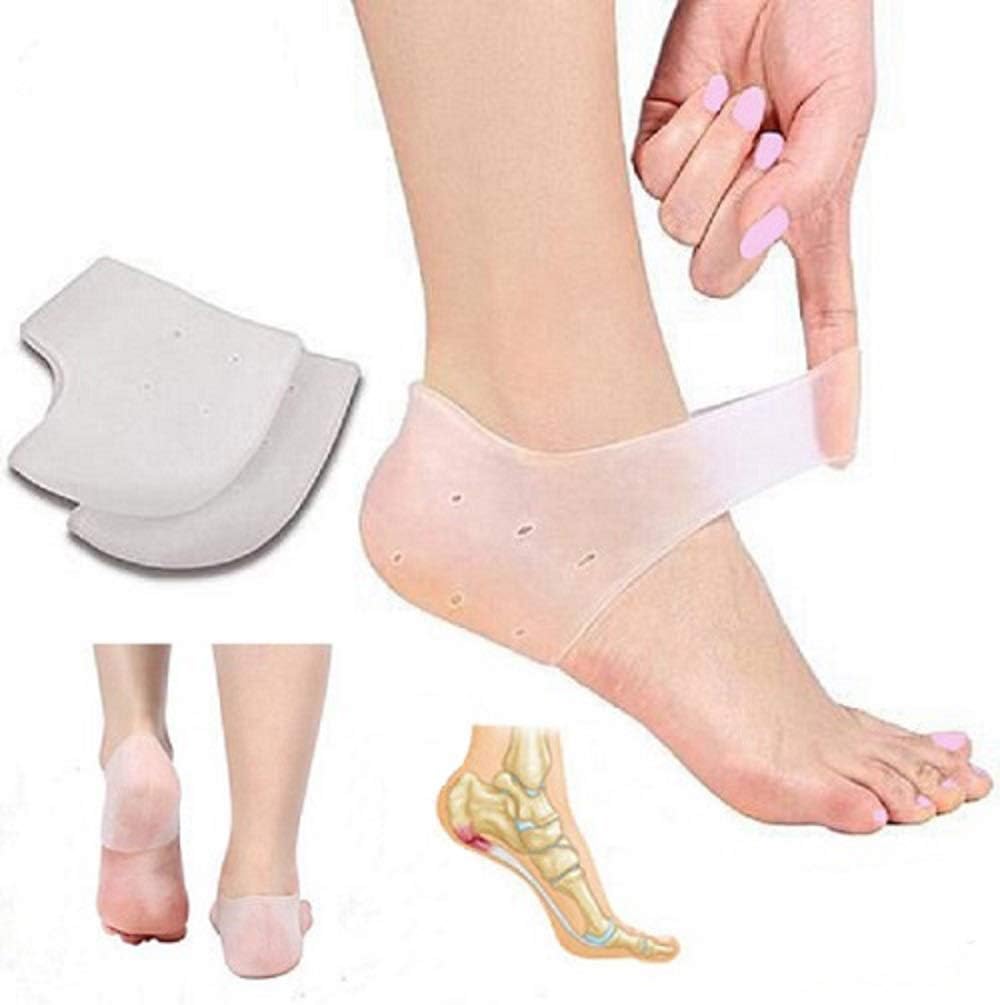 Gel Heel Pads for Support,Cushioning & Pain Relief from Plantar ...
