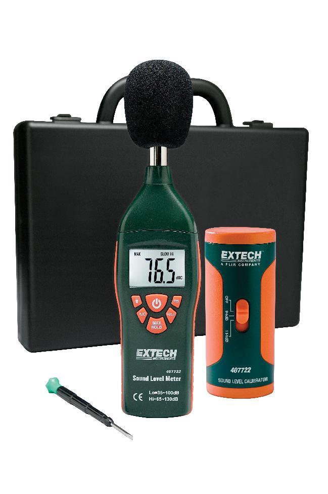 Mua Extech 407750 Sound Level Meter with Background Sound Absorber trên ...