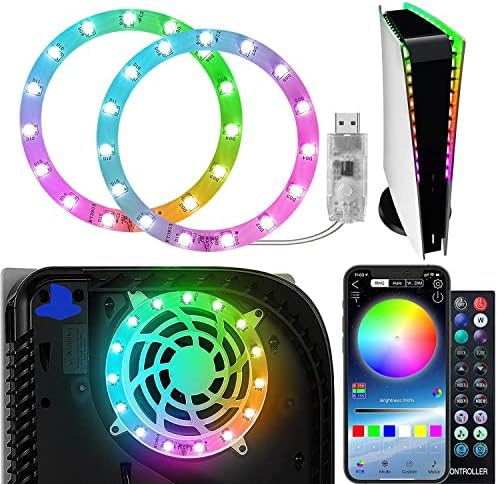 LED Lights Strip for Playstation 5 Console, RGB PS5 LED Light DIY ...