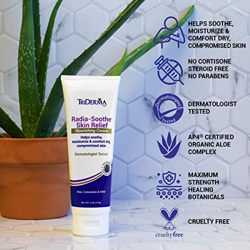 TriDerma Radia-Soothe Skin Relief Cream, Helps Relieve Skin Damaging ...