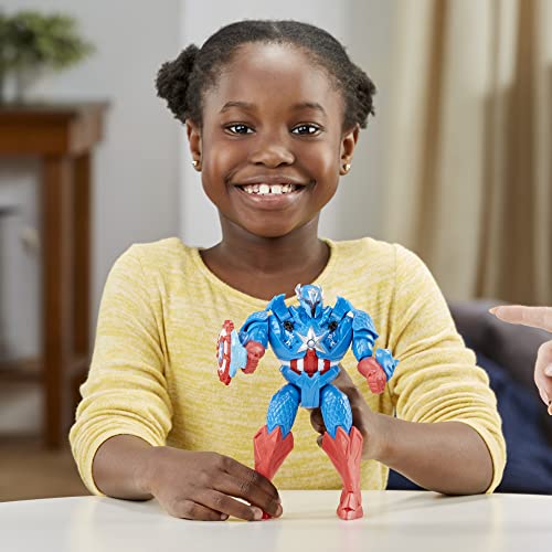 Marvel Avengers Mech Strike Monster Hunters Hunter Suit Captain America ...