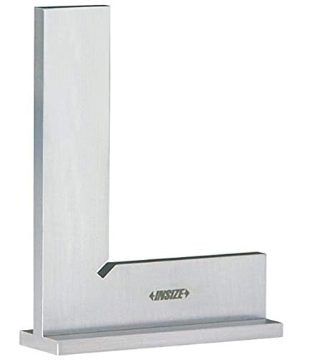 INSIZE 4793-200 90 Degree Flat Edge Square with Wide Base, DIN875 ...