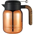 Amazon.com: Aura Thermal Coffee Carafe Tea Pot for Keeping Hot & Iced Cold - Vacuum Insulated ...