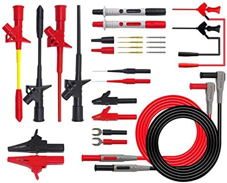 Multimeter Test Leads Kit, Multimeter Probe Kit, Multifunctional ...