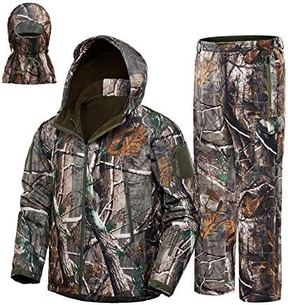 NEW VIEW 2020 Upgrade Hunting Clothes for Men,Silent Water Resistant ...