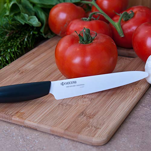 Kyocera Revolution Ceramic Kitchen Knife, 5-inch, White | Pricepulse