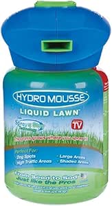 Amazon.com : Hydro Mousse Liquid Lawn System - Grow Grass Where You ...