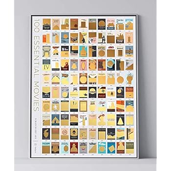 Amazon.com: Gift Republic 100 Books Bucket List Poster: Posters & Prints