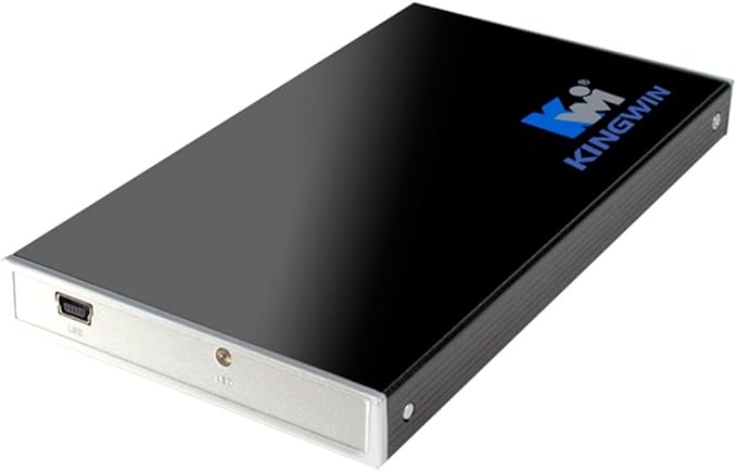 Amazon.com: Kingwin 2.5-Inch USB 2.0 External Hard Drive Enclosure ...