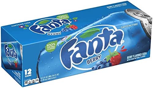 Fanta Berry 12 Oz Cans (Pack of 12) by Fanta: Amazon.ca: Grocery