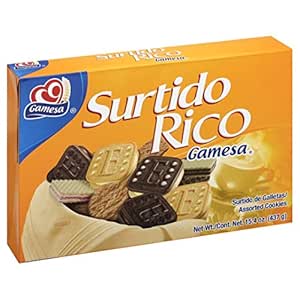 Amazon.com: Gamesa Surtido Rico Assorted Cookies, 15.43-Ounce (Pack of 12)