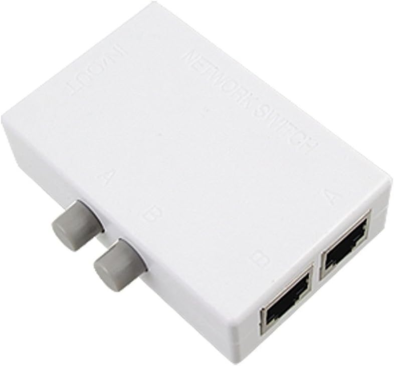 Amazon.com: Mini 2-Port RJ45 Manual Network Switch (White) for Lenovo ...