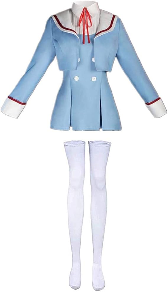 Amazon.com: WOSHOW High-Rise Invasion Kuon Shinzaki Cosplay Costume ...