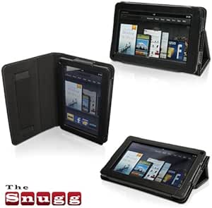 Amazon.com: Snugg Kindle Fire Leather Case Cover and Flip Stand with ...