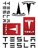 Tesla Logo Decal Sticker Set in Kuwait | Whizz Decals & Bumper Stickers