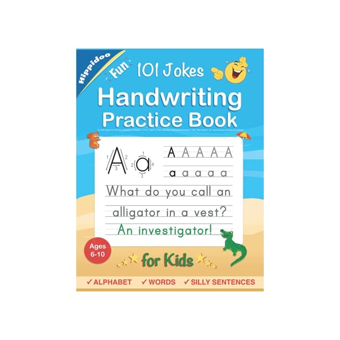 Buy Handwriting Practice Book For Kids Ages 6 8 Printing Workbook For Buy Handwriting Practice Book For Kids Ages 6 8 Printing Workbook For