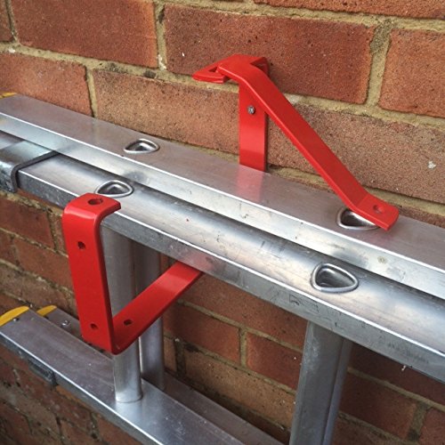good Abbey Lockable Ladder Storage Brackets Universal