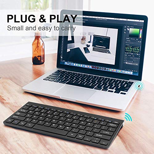 Mini USB Wireless Keyboard Small Computer Wireless Keyboards Slim ...