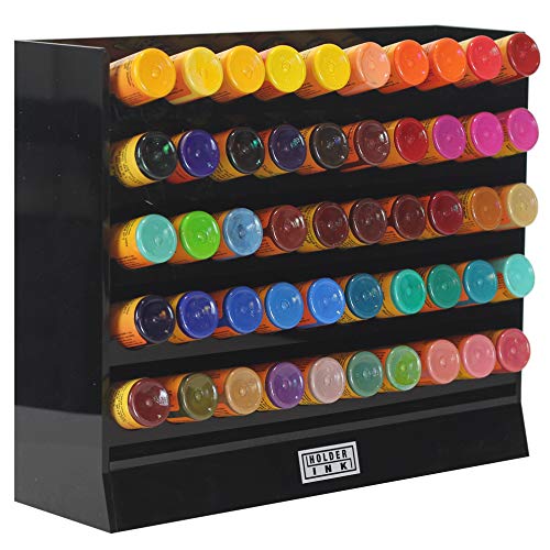 Holder Ink Acrylic Vertical Display Stand Organizer For 1oz Tattoo Ink ...